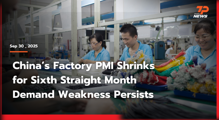 China’s Factory PMI Shrinks for Sixth Straight Month — Demand Weakness ...